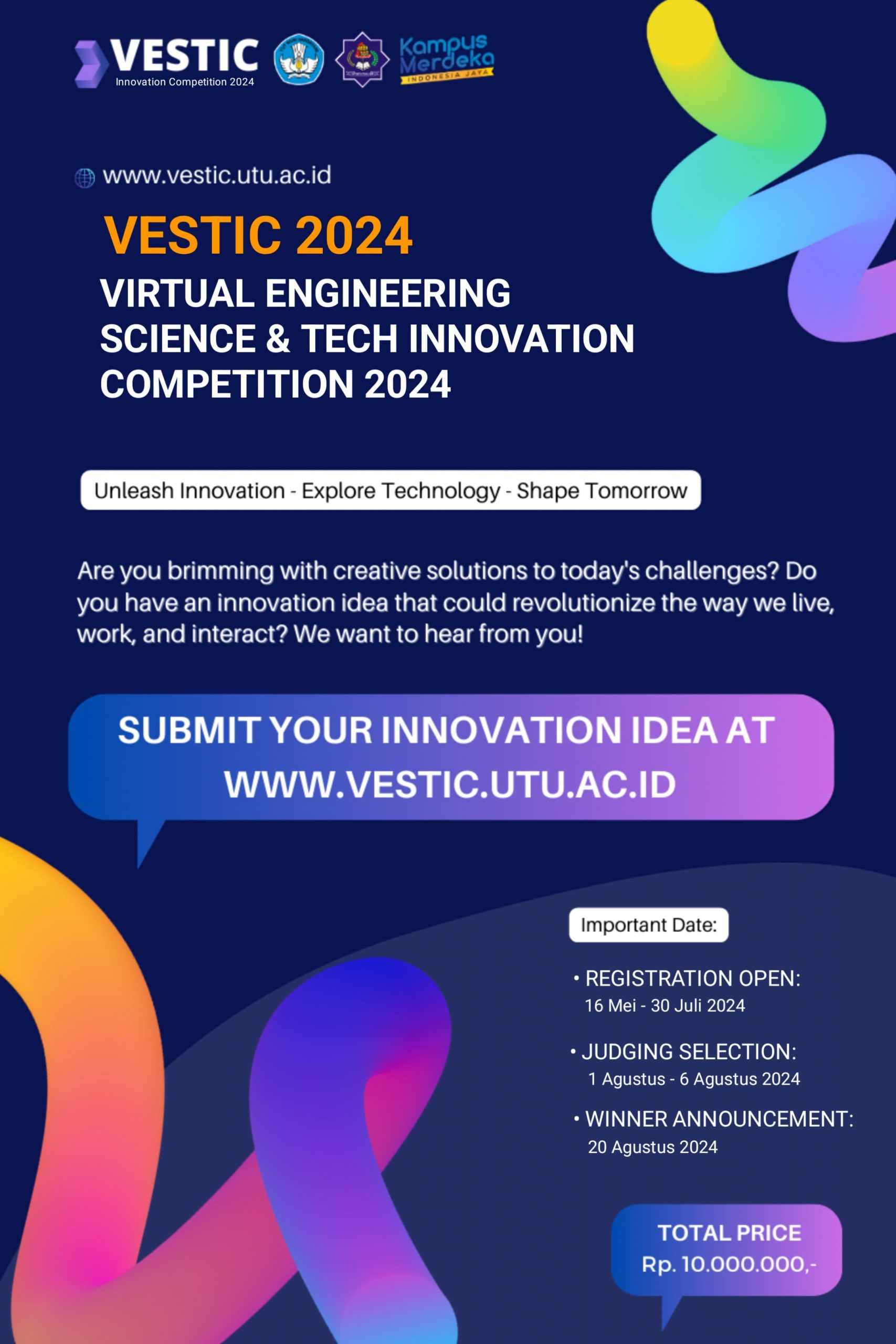VESTIC – Virtual Engineering, Sciences, Technology Innovation Competition